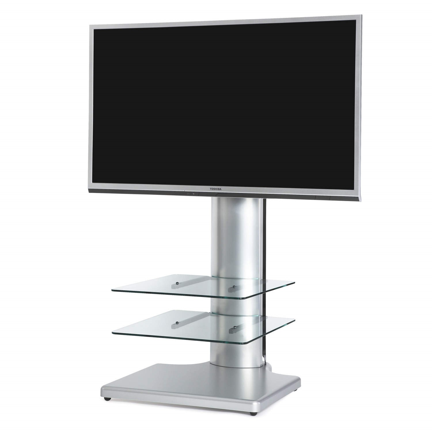 Off The Wall Origin II S1 TV Stand for up to 32 TVs Silver Page 1 BuyItDirect.ie